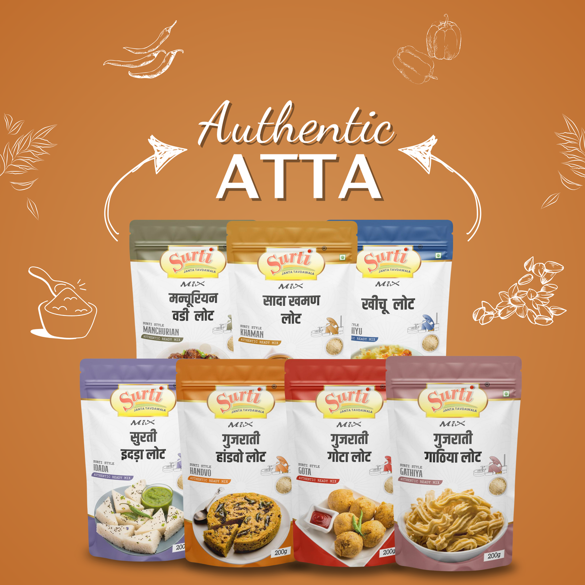 Ready Mix Atta – SurtiMix