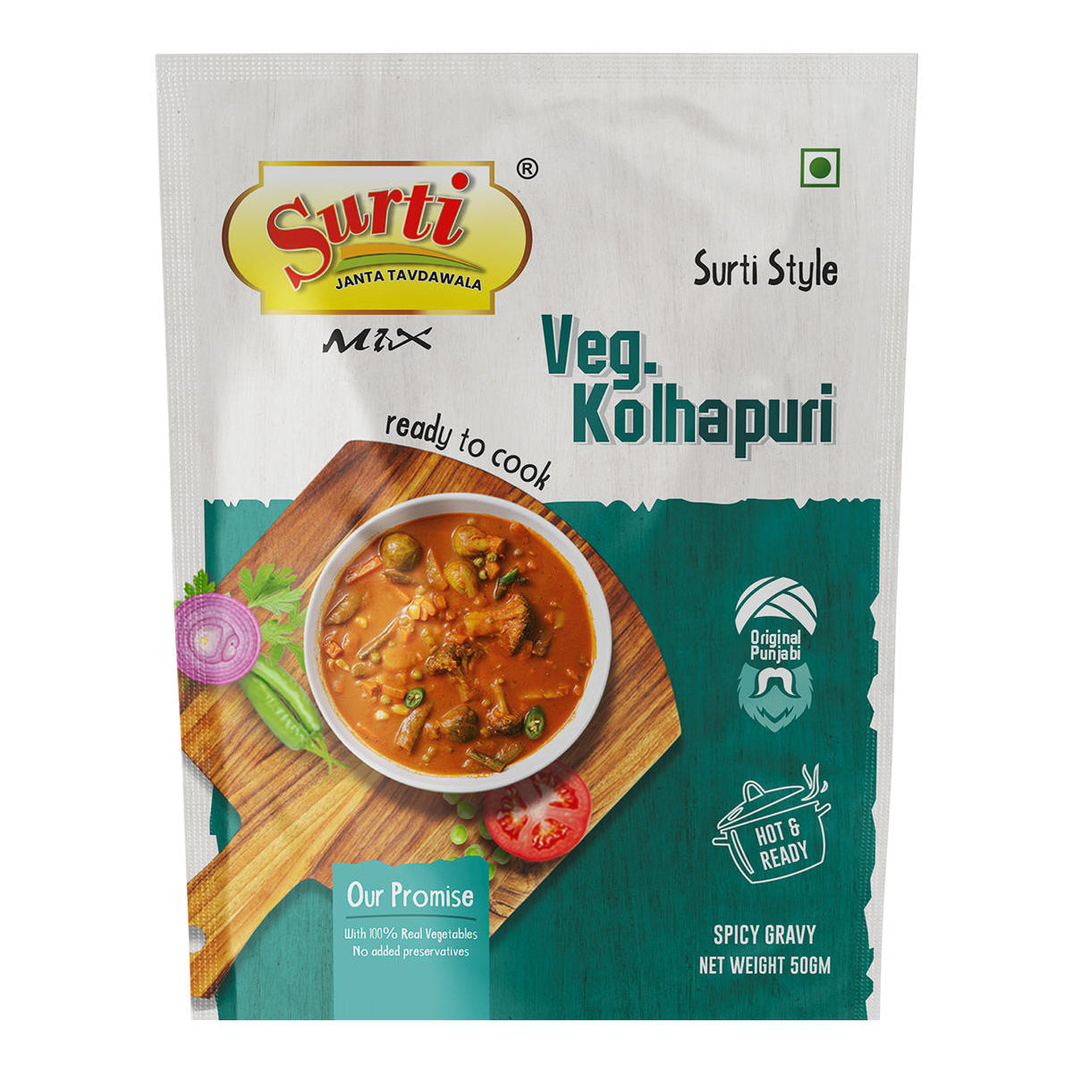 Surtimix Veg Kolhapuri Gravy Sabji Masala – वेज कोल्हापुरी ग्रेवी मसाल ...